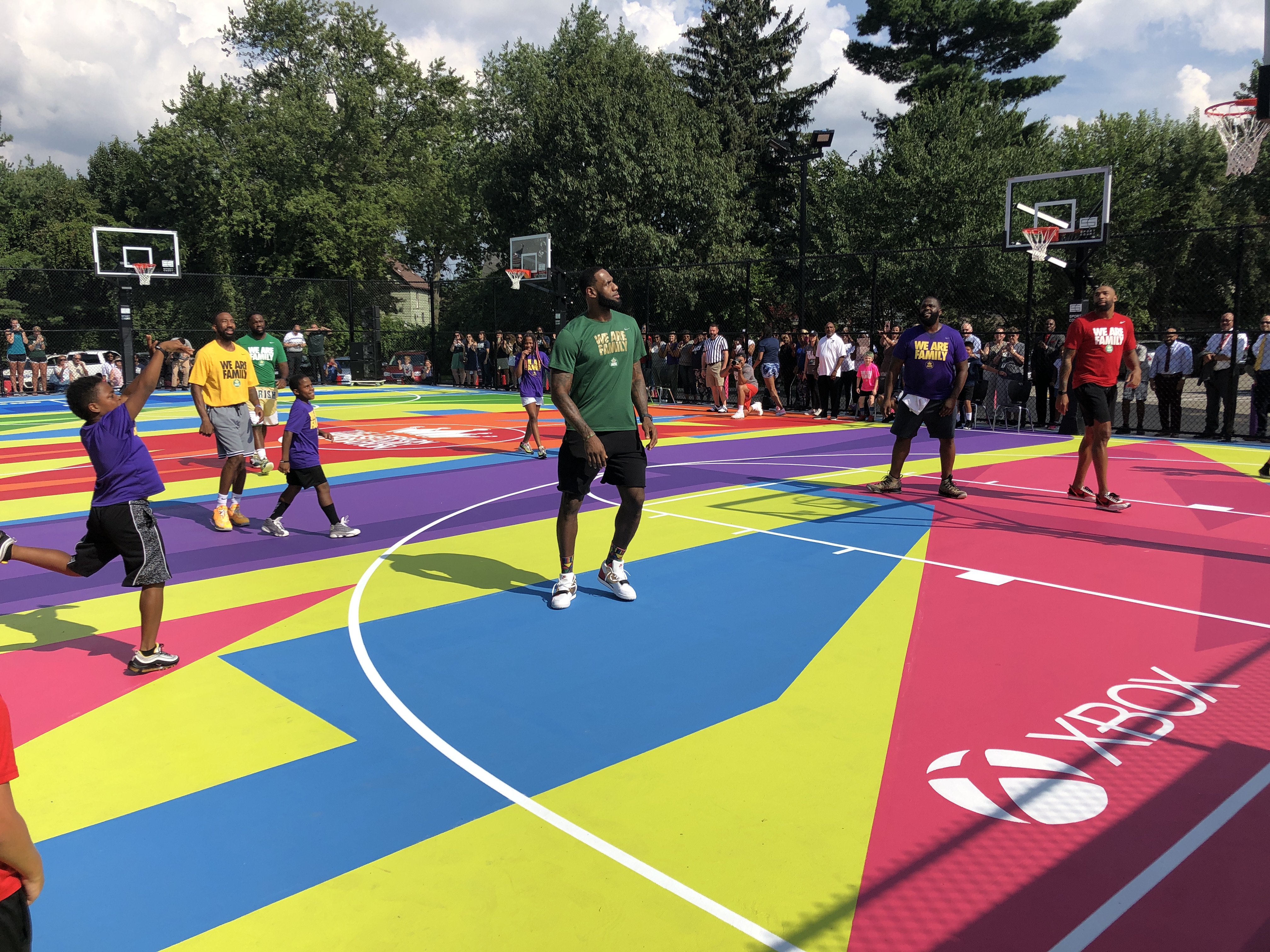 Xbox and 2K Build One-of-a-Kind Basketball Court at I Promise School in ...