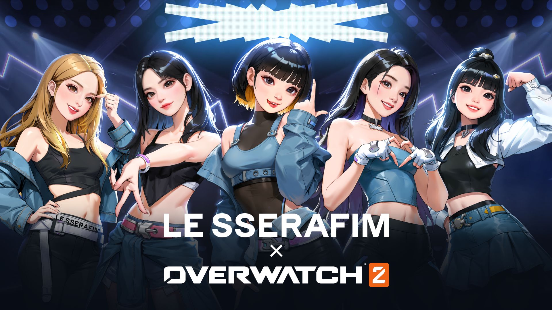 Explore the Fearless Art of the Le Sserafim x Overwatch 2 Collaboration ...