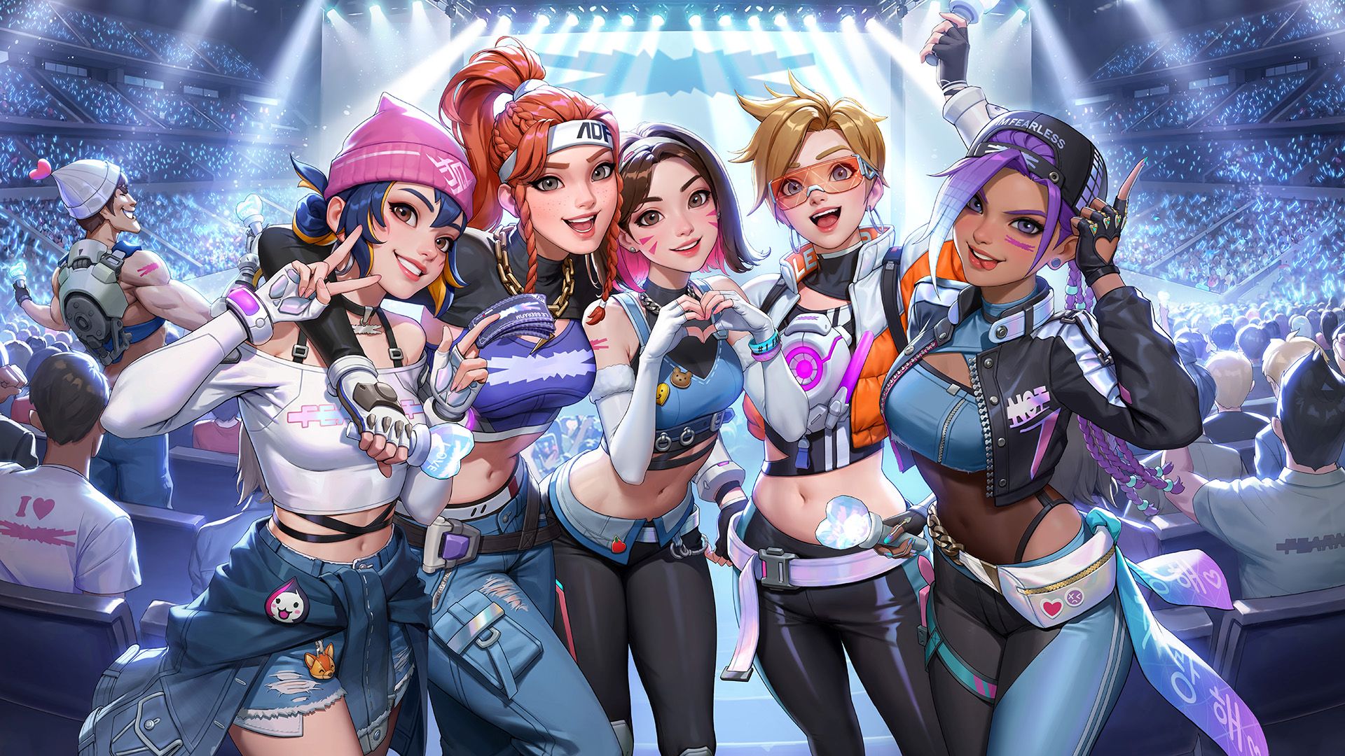 Explore the Fearless Art of the Le Sserafim x Overwatch 2 Collaboration ...
