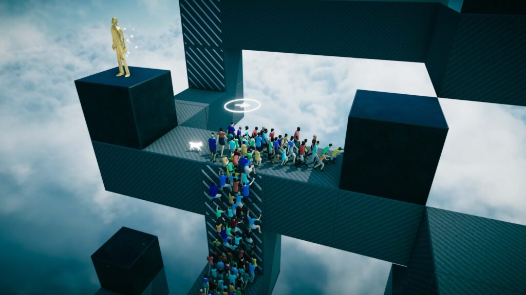 Help Rogue AI Rebuild Humankind in Humanity, with Xbox Game Pass May 30 ...