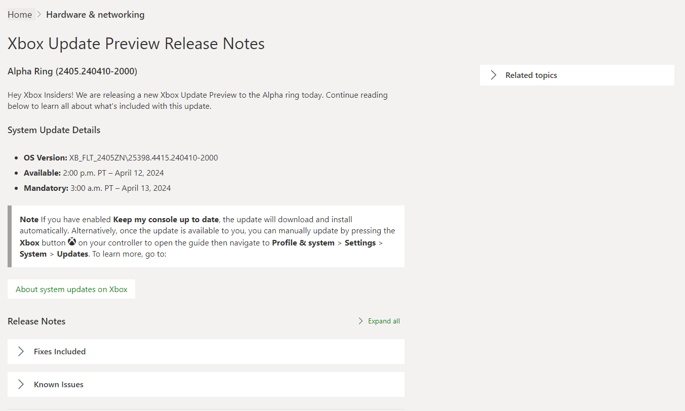 Xbox Insider Release Notes Have a New Home! - Xbox Wire