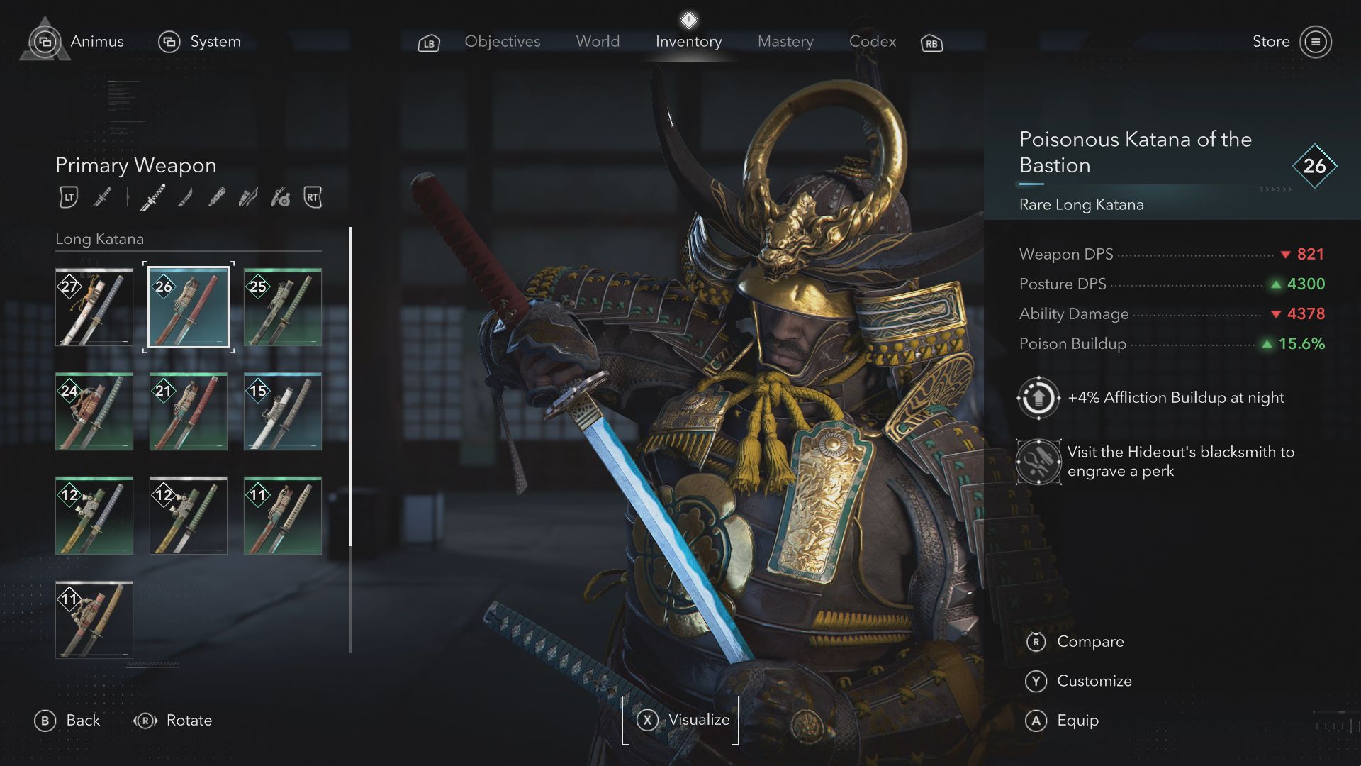 A Complete Guide To Weapons in Assassin’s Creed Shadows - Xbox Wire