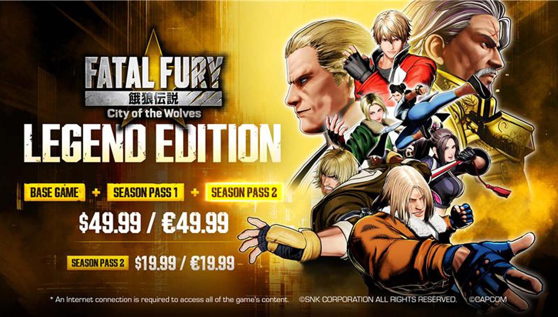 Fatal Fury: City of the Wolves Season 2 is here! Legend Edition Drops ...