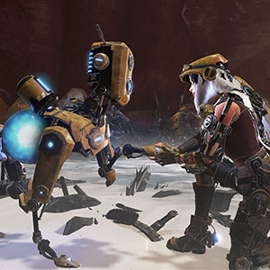 Joule and Corebot Companions Spring into Action in ReCore’s Gameplay ...