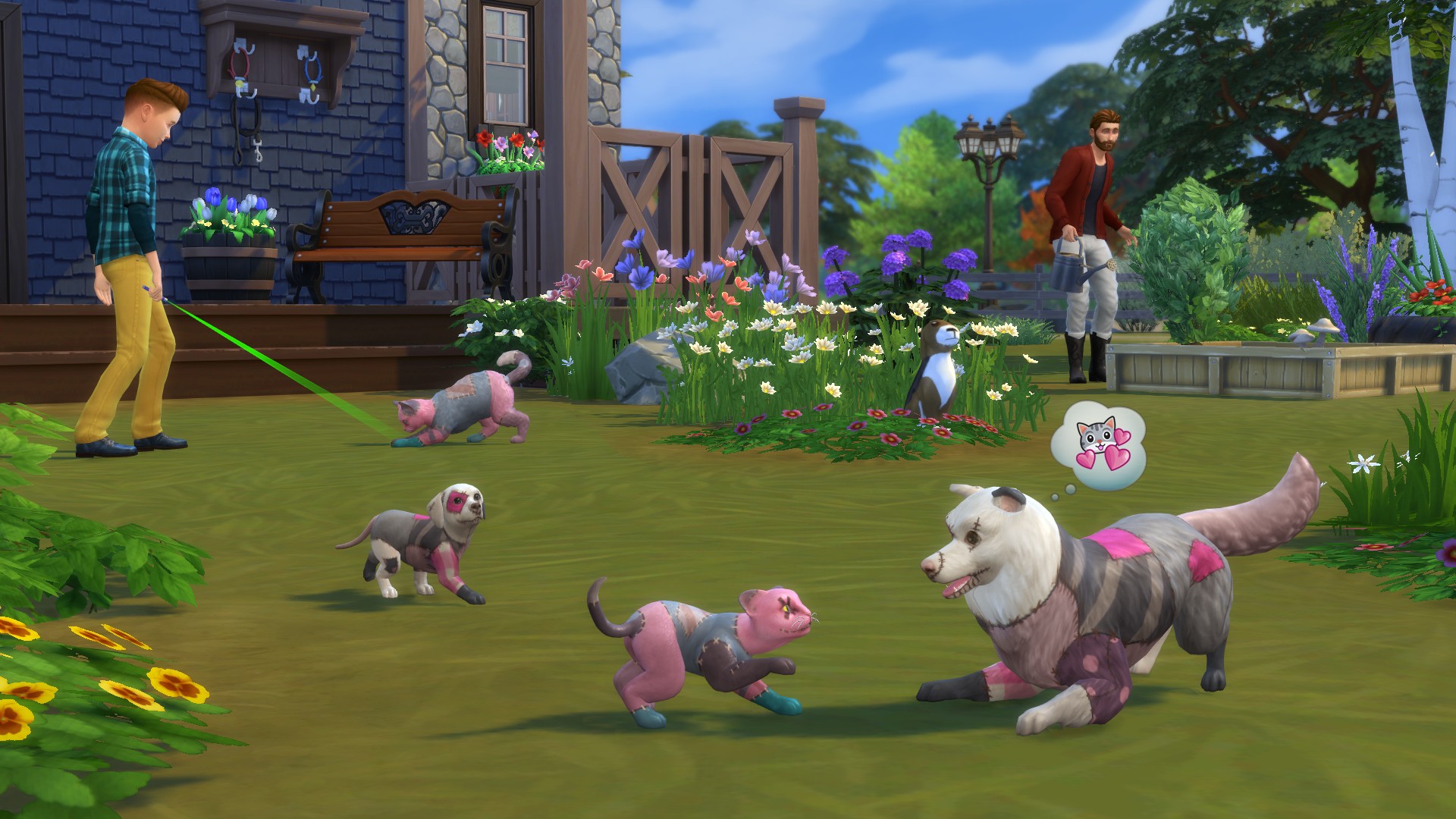 The Sims 4 Cats & Dogs Expansion Pack Available Now on Xbox One - XBOX Wire