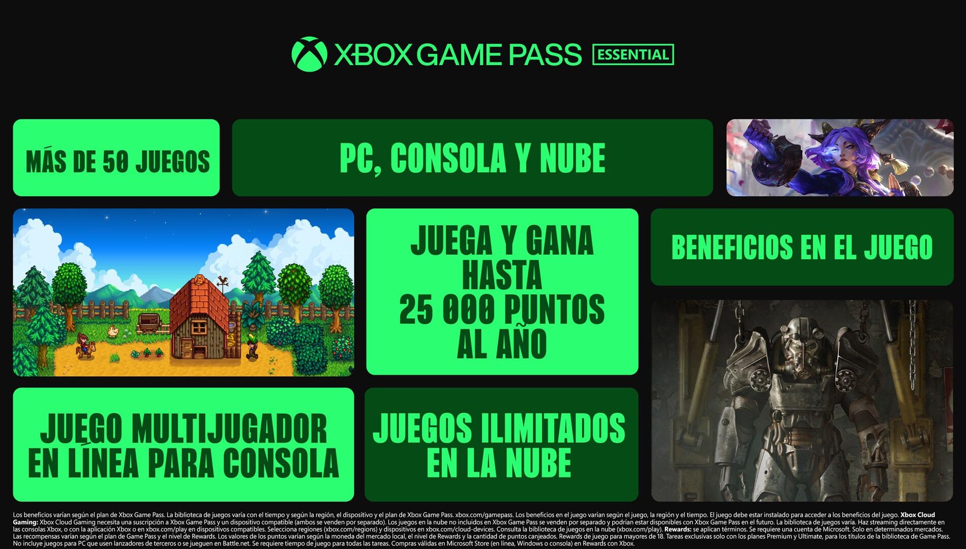 Actualizaciones de Xbox Game Pass: Conoce los planes Essential, Premium ...